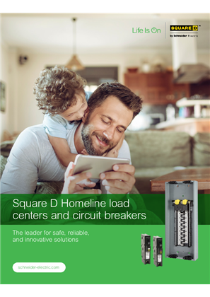 Square D Homeline Load Centers and Circuit Breakers Brochure ...