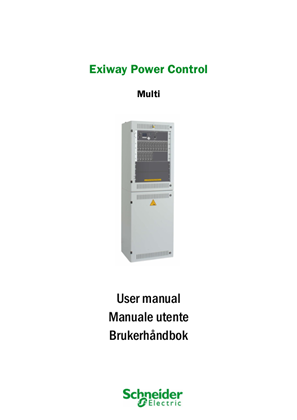 Exiway Power Control,MULTI,User Guide (en) | Schneider Electric