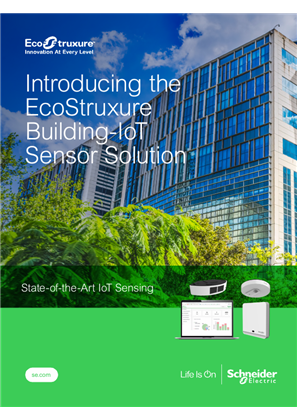 EcoStruxure Building-IoT Sensor Solution Brochure | Schneider Electric