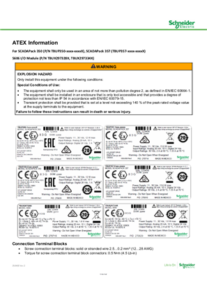 ATEX Information | Schneider Electric