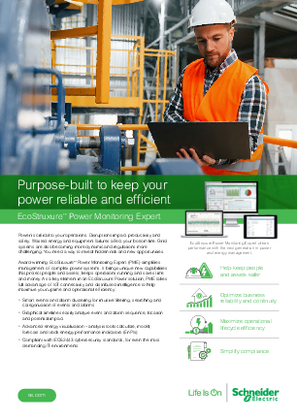 Power Monitoring Expert Flyer | Schneider Electric
