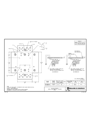 2D CAD: QO Load Centers, 30A/60A Generator panel, 4 spaces. NEMA Type 1 ...