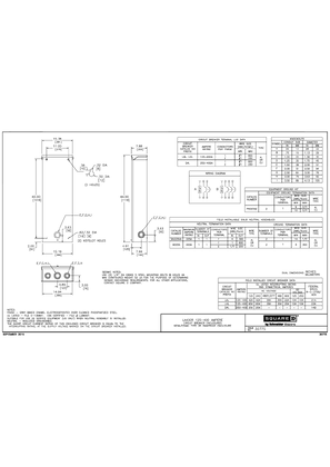 CIRCUIT BREAKER ENCLOSURES 70 400 AMP NEMA-EEMAC TYPE 3R RAINPROOF ...