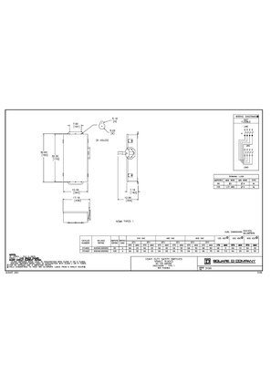 2D CAD: Heavy Duty Safety Switch, 60A-100A, Visible Blades, Type 1, Not ...