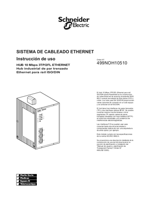 499NOH10510 Ethernet Hub 10 Mbps 3TP/2FL, Quick Reference Guide Quick ...