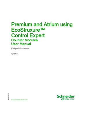 Premium and Atrium using EcoStruxure™ Control Expert - Counter Modules ...