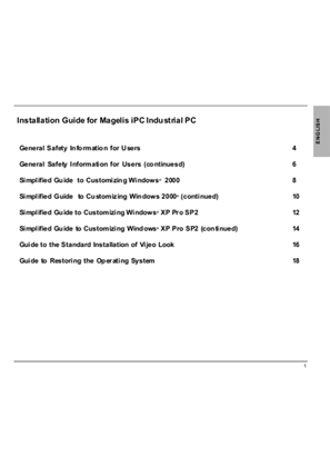 Installation Guide, Magelis iPC, Industrial PCs Instruction sheet | Schneider Electric