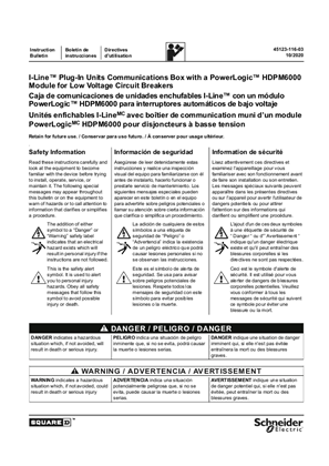 Caja de comunicaciones de unidades enchufables I-Line™ con un módulo ...