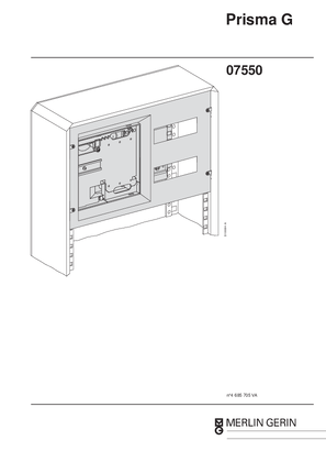 Control panel kit PRISMA G User guide | Schneider Electric