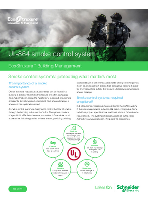 Smoke Control System Brochure - EcoStruxure Building Management ...