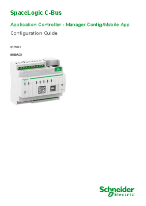 SpaceLogic C-Bus Application Controller - Manager Config/Mobile App ...