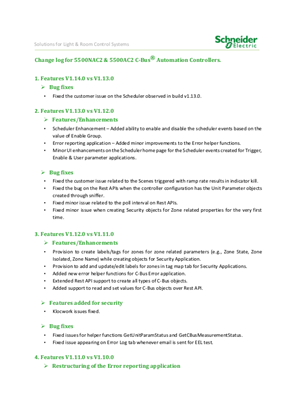 C-Bus Firmware for 5500NAC2 Automation Controller V1.14.0 | Schneider ...