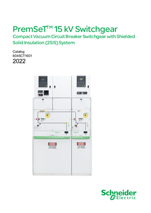 PremSeT Shielded Solid Insulated Medium Voltage Switchgear Catalog ...