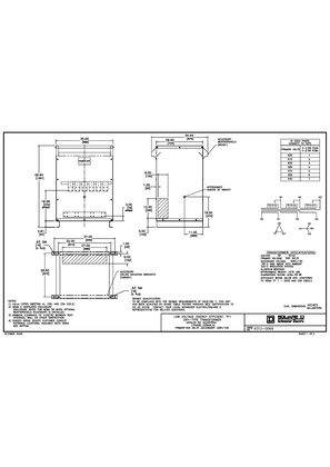 Low Voltage Energy Efficient, Dry-type Transformer catalog Number ...
