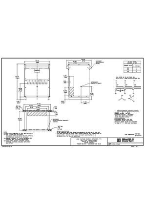 Low Voltage Energy Efficient, Dry-type Transformer catalog Number ...