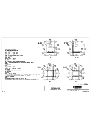 POWER ZONE CENTER TRANSFORMER, PAINTED GALV , 24D, 25D, 26D, 36D AND ...