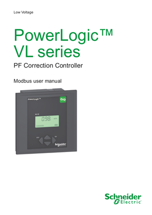 PowerLogic™ series PF Correction Controller Modbus User Manual ...