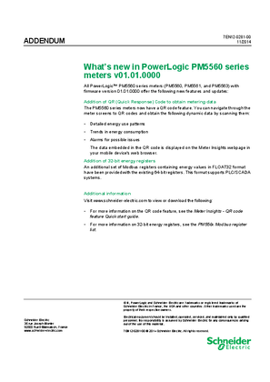 What’s new in PM5560 series meters Guía de usuario | Descargas ...