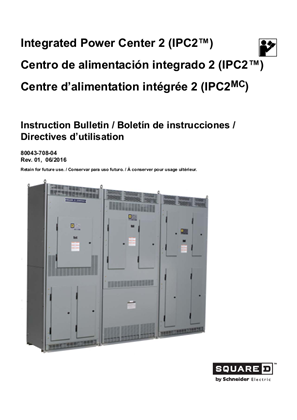 Integrated Power Center 2 (IPC2™) | Schneider Electric