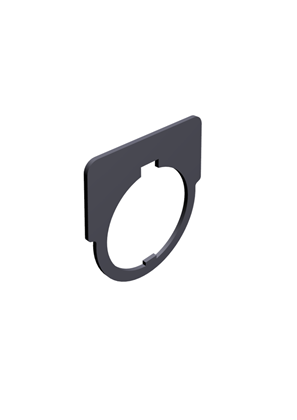 PUSH BUTTON LEGEND PLATE 30MM T-K CAD | 슈나이더 일렉트릭