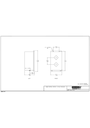 30MM CONTROL STATION 2HOLE STAINLESS CAD | Schneider Electric USA