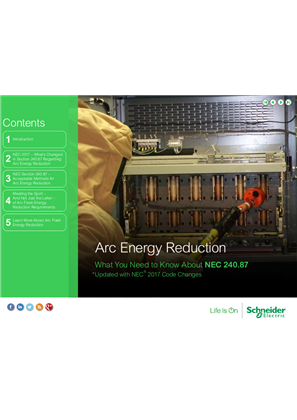Arc Energy Reduction: What you need to know about NEC 240.87 ...