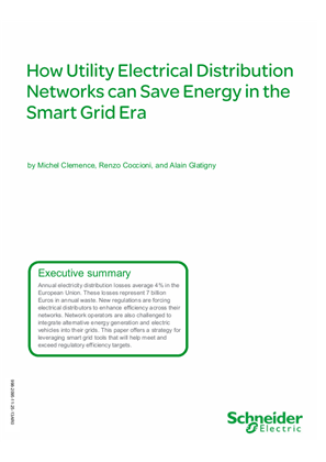 How Utility Electrical Distribution Networks Can Save Energy in the ...