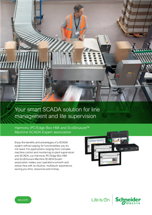 Harmony iPC/Edge Box HMI and EcoStruxure™ Machine SCADA Expert ...