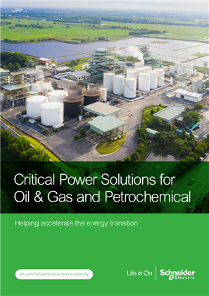 Business Continuity Critical Power Solution for Oil & Gas Industry ...