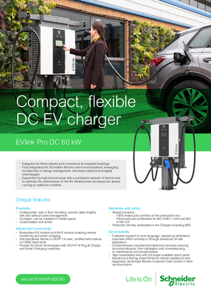 Brochure - EVlink Pro DC 60kW | Schneider Electric