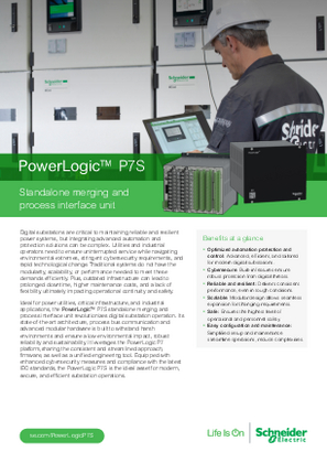 PowerLogic P7S Flyer | Schneider Electric