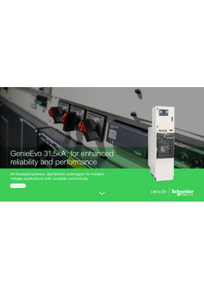 Genie Evo 31.5KA Brochure | Schneider Electric