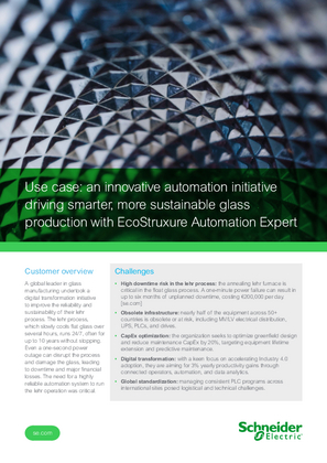 Use case: an innovative automation initiative driving smarter, more ...