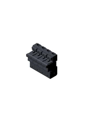 Fuse Disconnector, Acti9 SBI, 3P+N, 125A, for fuse 22 x 58mm - 3D CAD ...