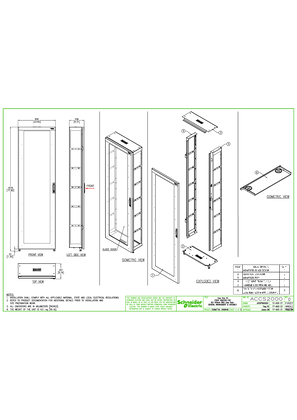 ACCS2000_EN Technical Drawing | 슈나이더 일렉트릭