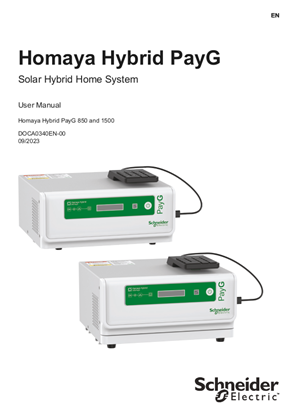 Homaya Solar Hybrid Home System - PG | Schneider Electric