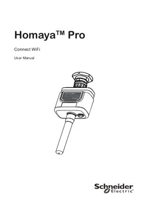 Homaya Pro Connect WiFi User Manual User guide | ชไนเดอร์ อิเล็คทริค