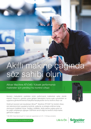 Altivar Machine ATV340 Broşürü | Schneider Electric