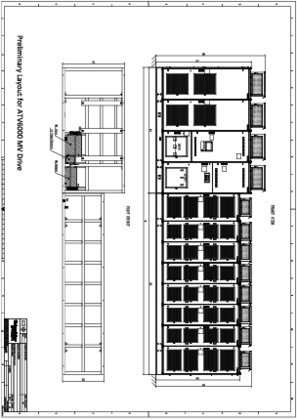 ATV6000 MV Drive Layout | Schneider Electric