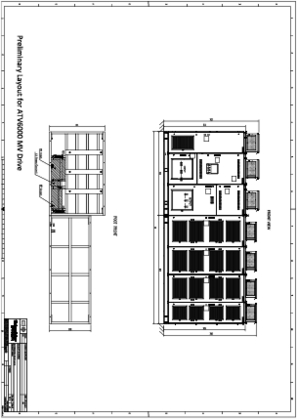 ATV6000 MV Drive Layout | Schneider Electric