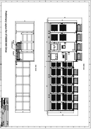 ATV6000 MV Drive Layout | Schneider Electric