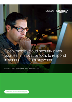 EcoStruxure Access Expert Enterprise Security Solution Brochure ...