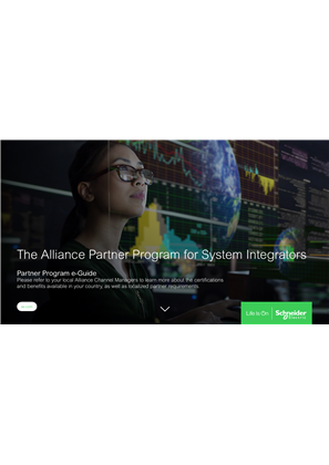 The System Integrator Alliance Program | Schneider Electric
