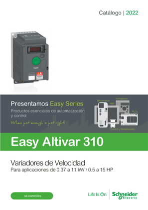 Catálogo Variador de Velocidad Easy Altivar 310 | Schneider Electric