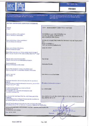 IECEE CB SCHEME Certificate | Schneider Electric