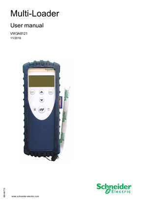 Multi-loader User Manual - VW3A8121 | Schneider Electric