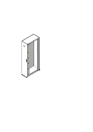 GVBEC_Bottom_Cable_Entry_Cabinet_400_mm_wide_Galaxy_ranges_BIM_Model ...