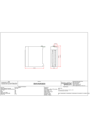 BMXAMI0800_CAD | Schneider Electric