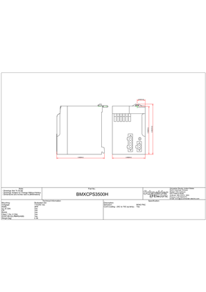 BMXCPS3500_CAD | Schneider Electric