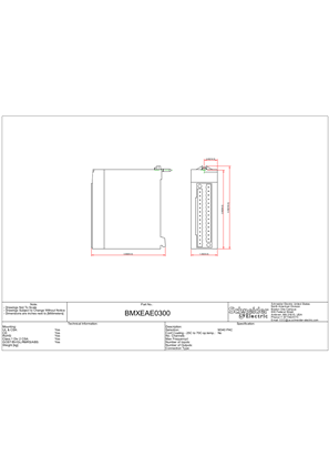 BMXEAE0300_CAD | Schneider Electric